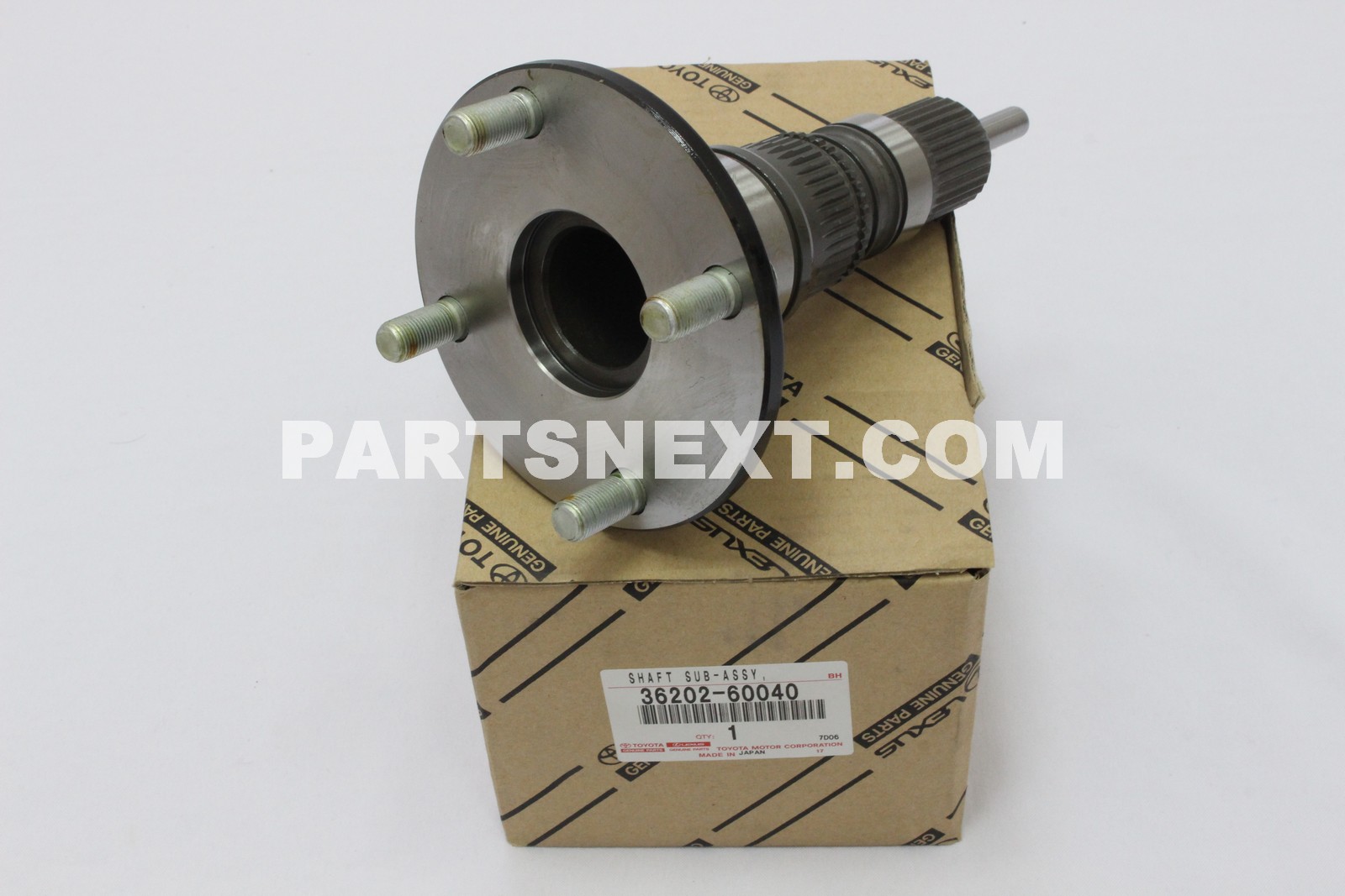 Toyota :: 36202-60040 SHAFT SUB-ASSY, TRANSFER OUTPUT, REAR
