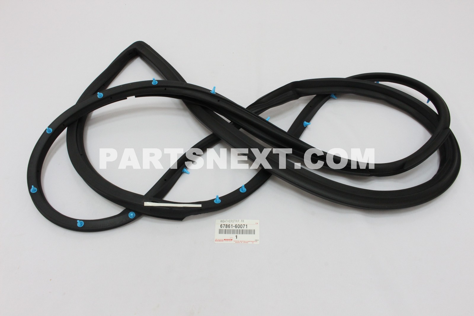 Toyota :: 67861-60071 WEATHERSTRIP, FRONT DOOR, RH