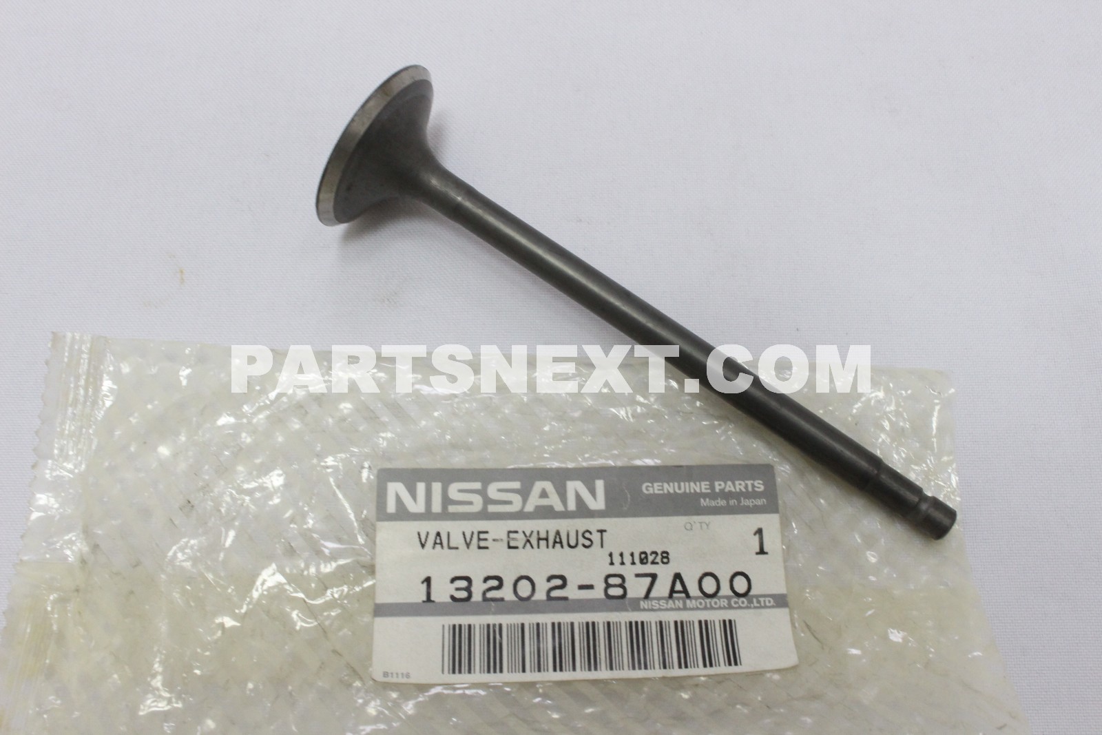 Nissan :: 13202-87A00 VALVE-EXHAUST