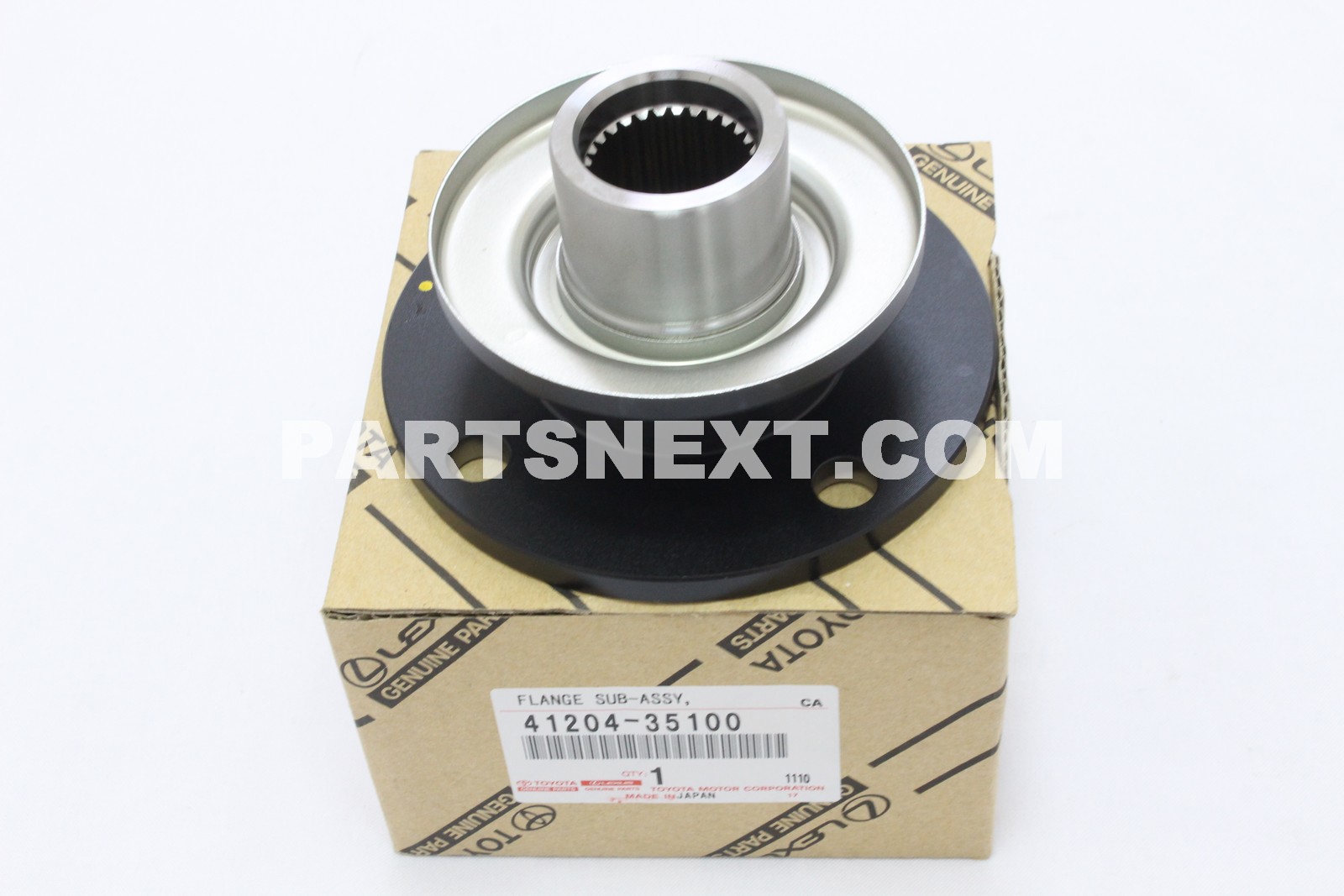 Toyota :: 41204-35100 FLANGE SUB-ASSY, REAR DRIVE PINION COMPANION, REAR