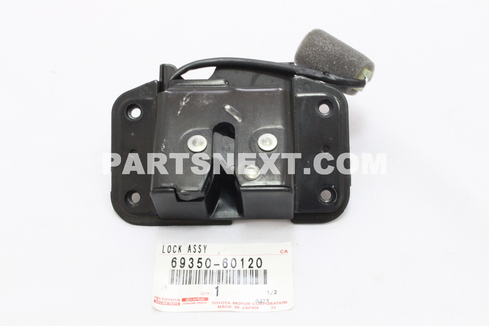 Toyota :: 69350-60120 LOCK ASSY, BACK DOOR
