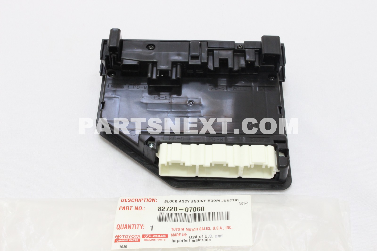 Toyota :: 82720-07060 BLOCK ASSY, ENGINE ROOM JUNCTION