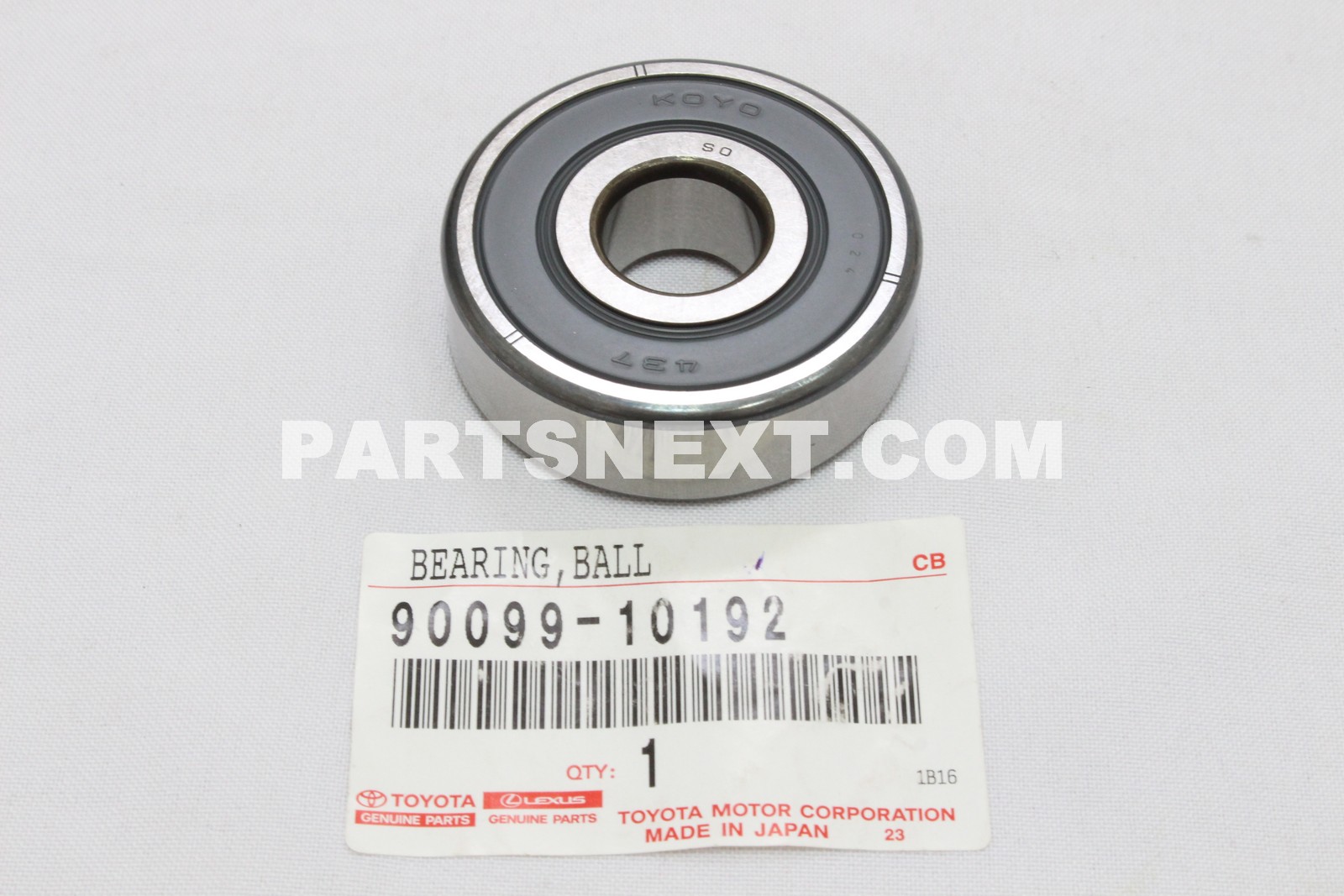 Toyota :: 90099-10192 BEARING(FOR ALTERNATOR DRIVE END FRAME)