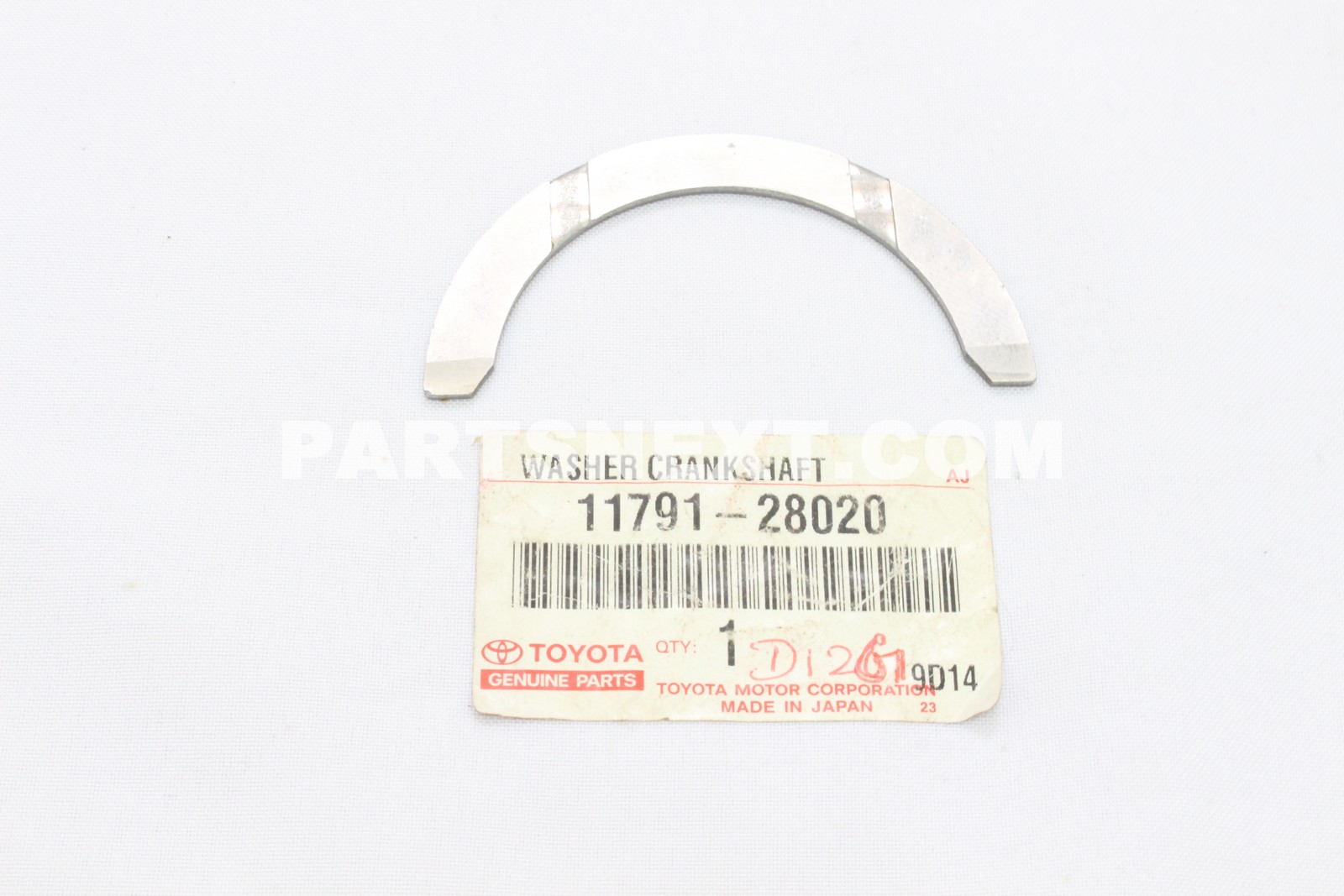 Toyota :: 11791-28020 WASHER, CRANKSHAFT THRUST, UPPER