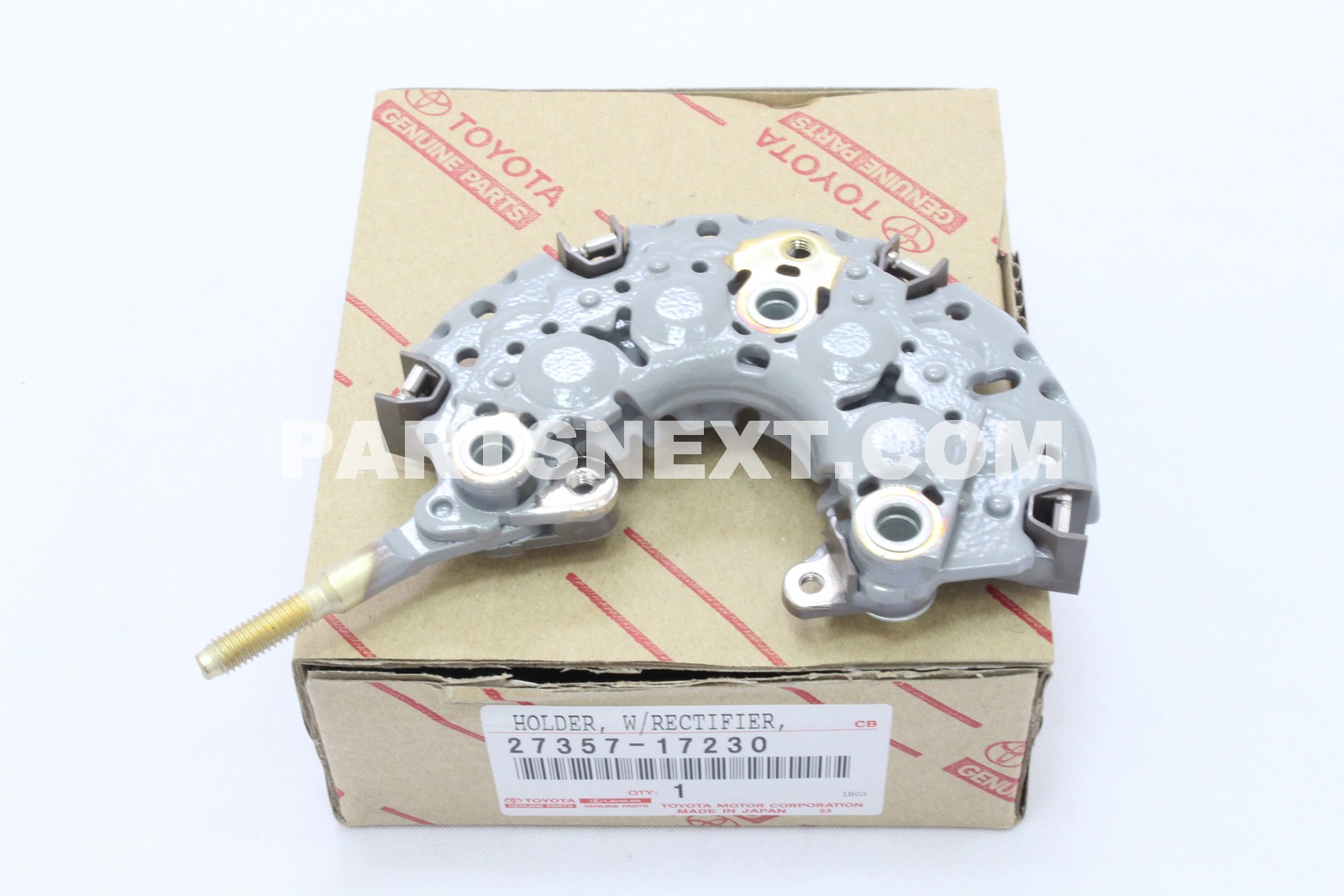 Toyota :: 27357-17230 HOLDER, ALTERNATOR, W/RECTIFIER