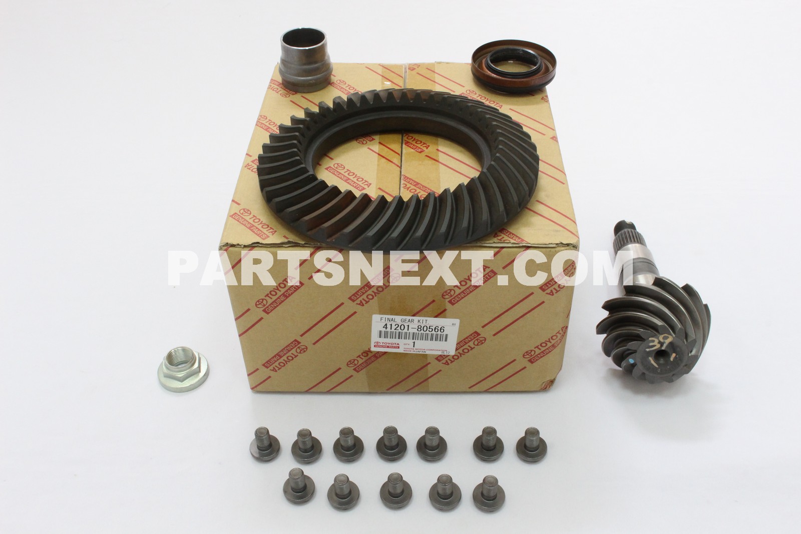 Toyota :: 41201-80566 FINAL GEAR KIT, DIFFERENTIAL, REAR