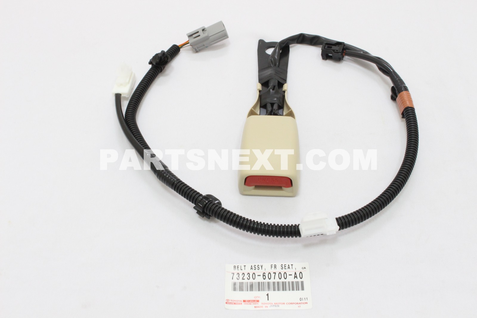 Toyota :: 73230-60700-A0 BELT ASSY FR SEAT