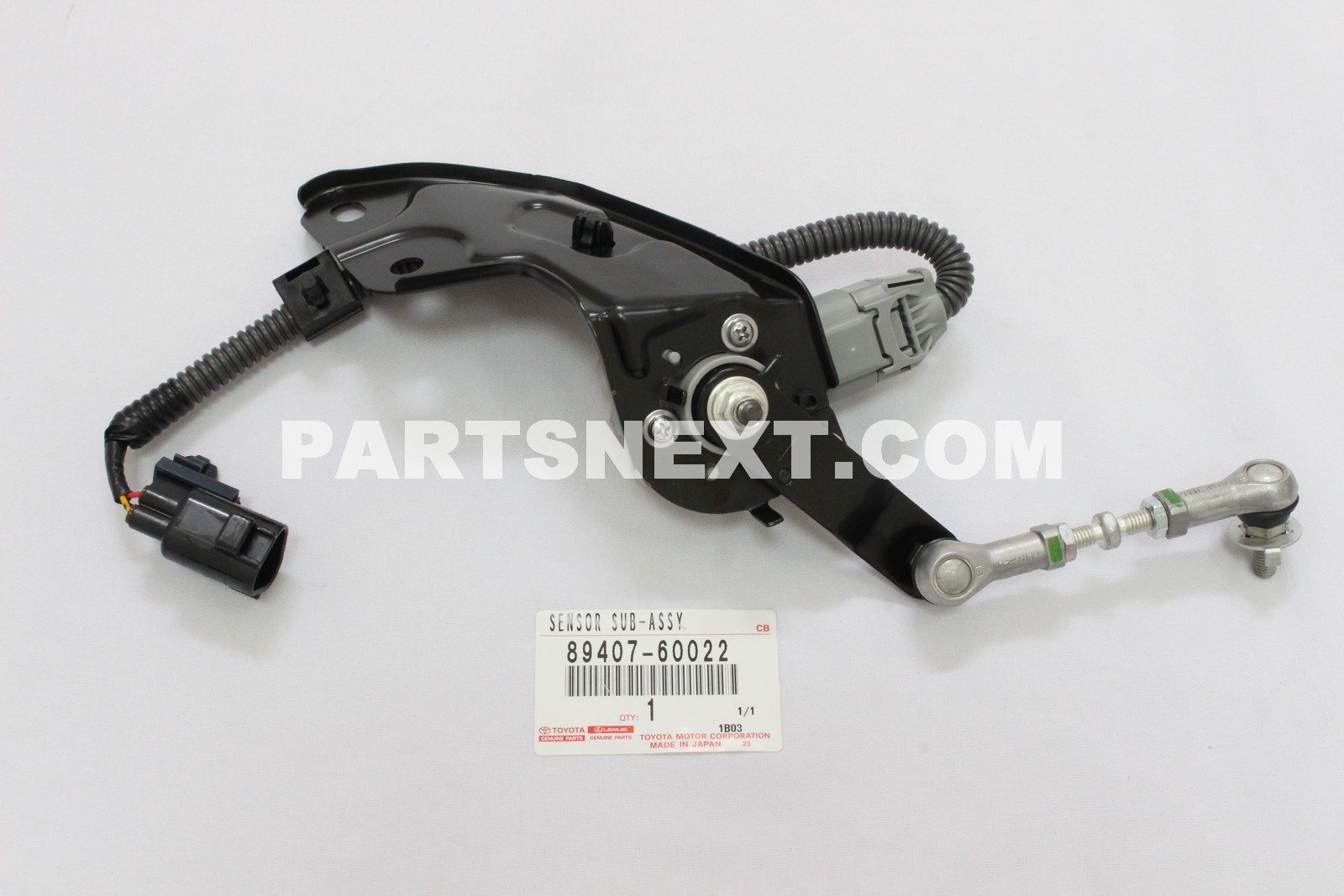 Toyota :: 89407-60022 SENSOR SUB-ASSY, HEIGHT CONTROL, REAR RH