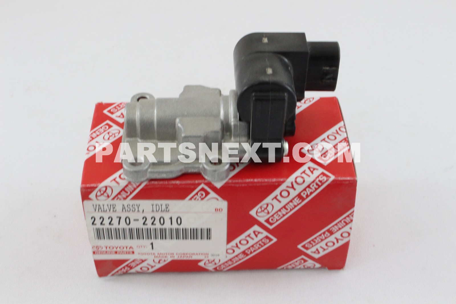Toyota :: 22270-22010 VALVE ASSY, IDLE SPEED CONTROL(FOR THLOTTLE BODY)