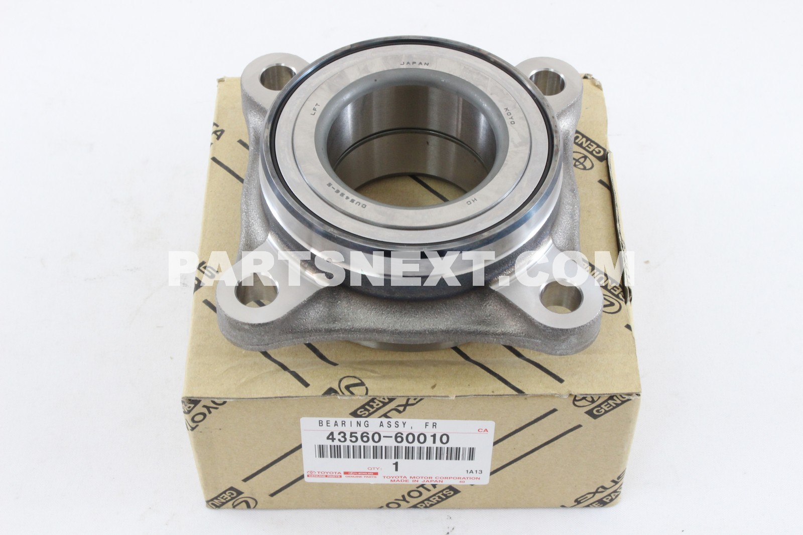 Toyota :: 43560-60010 BEARING (FOR FRONT AXLE HUB), RH/LH