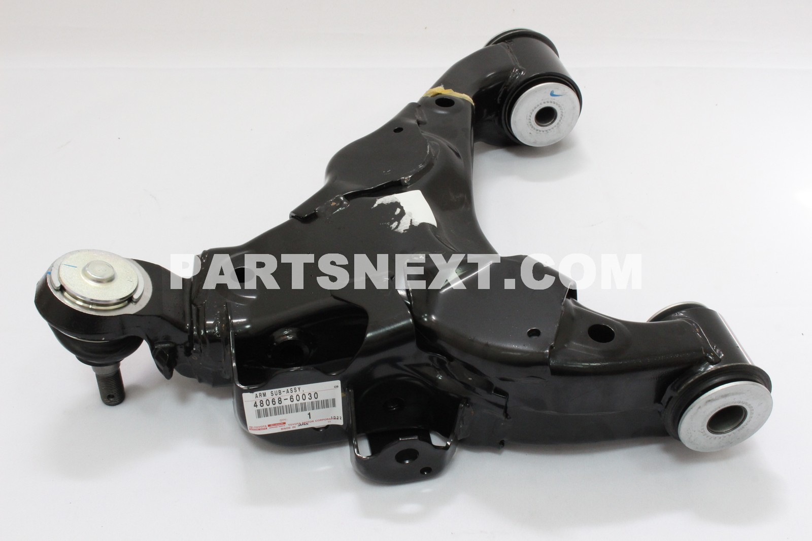 Toyota :: 48068-60030 ARM SUB-ASSY, FRONT SUSPENSION, LOWER NO.1 RH