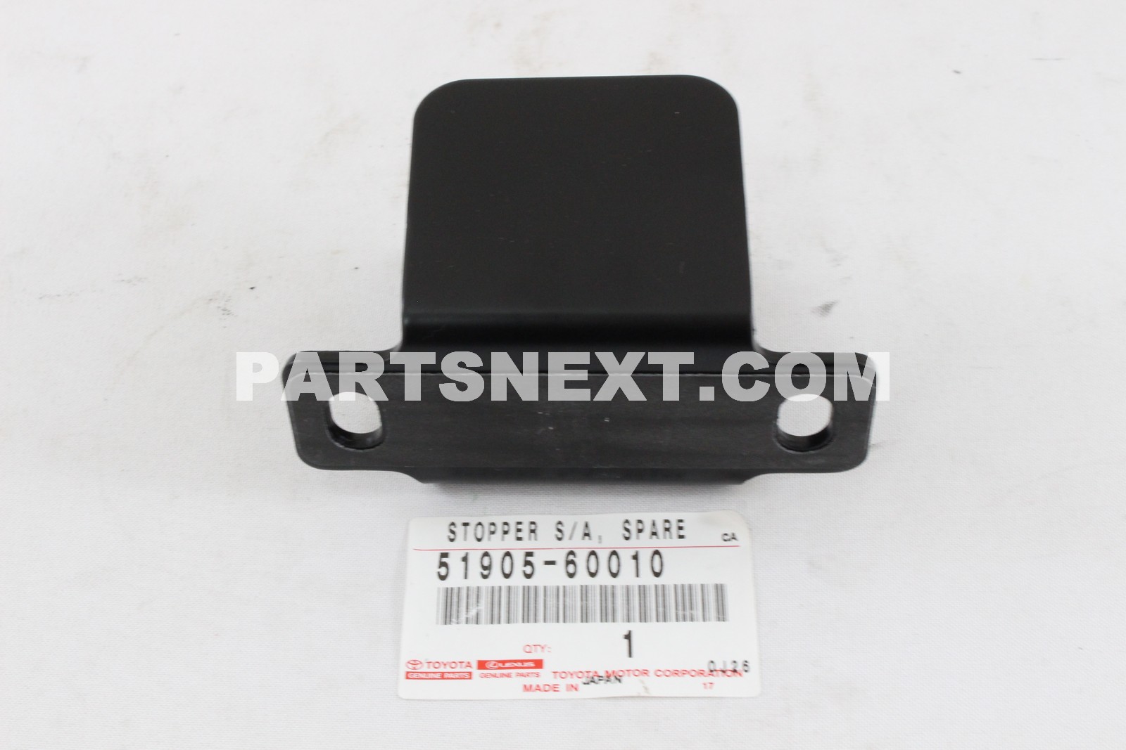 Toyota :: 51905-60010 STOPPER, SPARE WHEEL CARRIER AUXILIARY