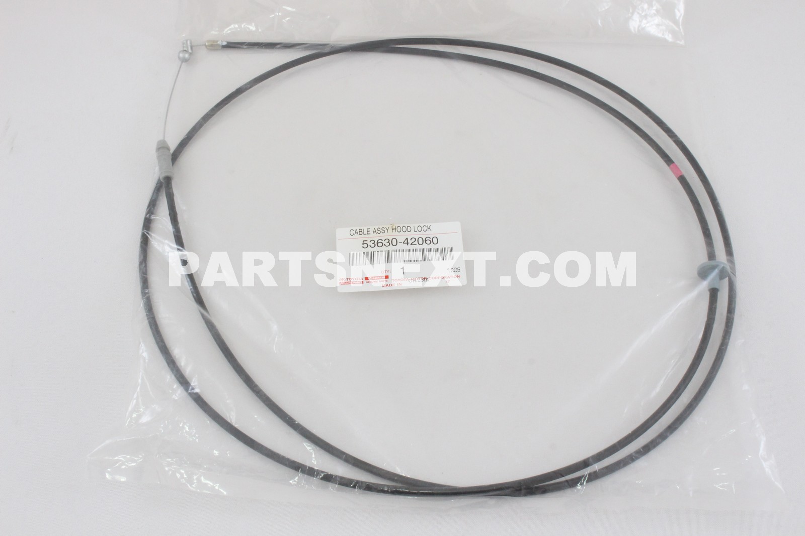 Toyota :: 53630-42060 CABLE ASSY, HOOD LOCK CONTROL