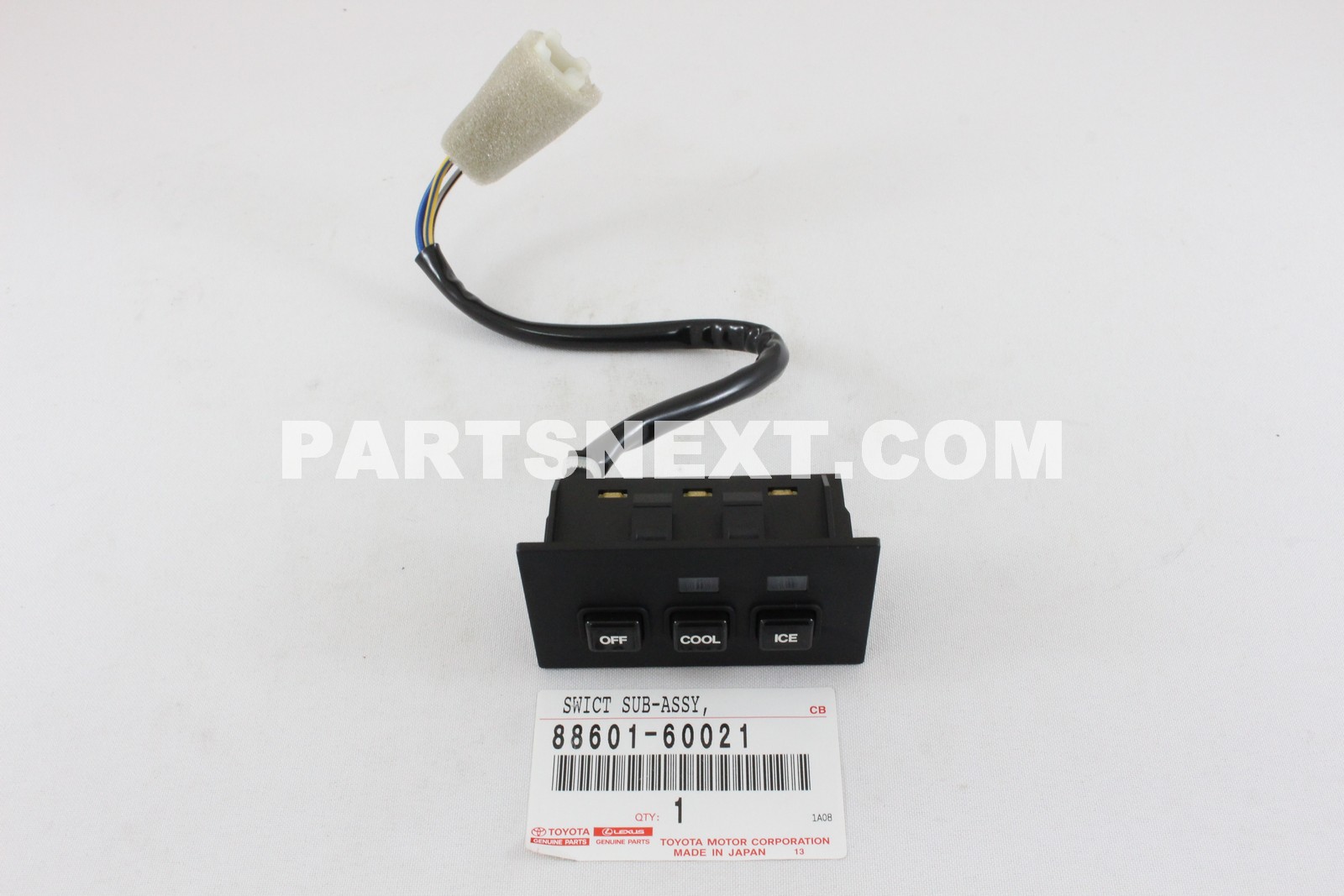 Toyota :: 88601-60021 SWITCH SUB-ASSY, COOLER CONTROL