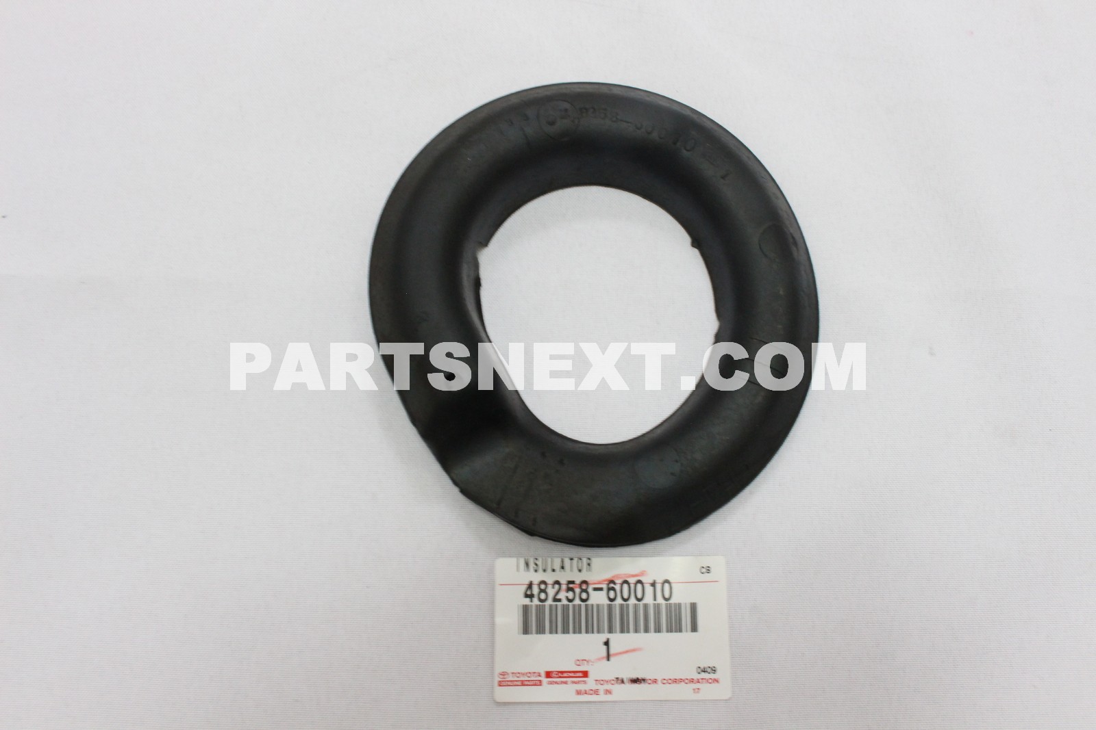 Toyota :: 48258-60010 INSULATOR, REAR COIL SPRING, LOWER