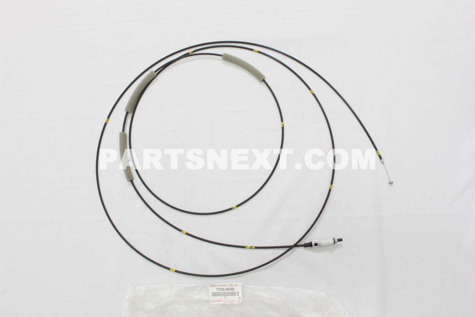 Toyota :: 77035-0K080 CABLE SUB-ASSY, FUEL LID LOCK CONTROL