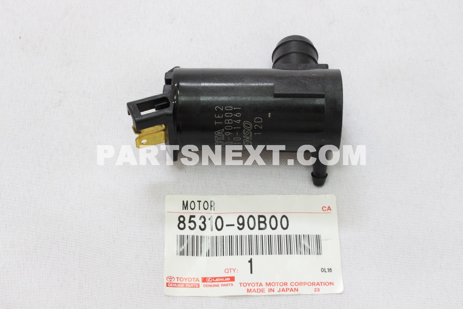 Toyota :: 85310-90B00 MOTOR AND PUMP ASSY, WINDSHIELD WASHER