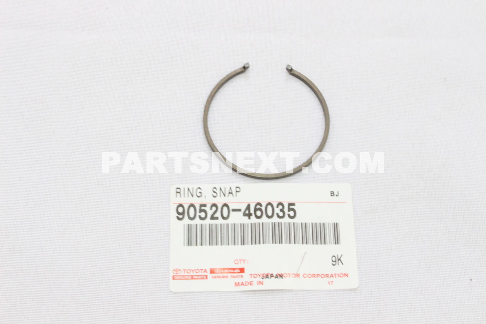 Toyota :: 90520-46035 RING, SNAP (FOR SYNCHRONIZER PULL RING)