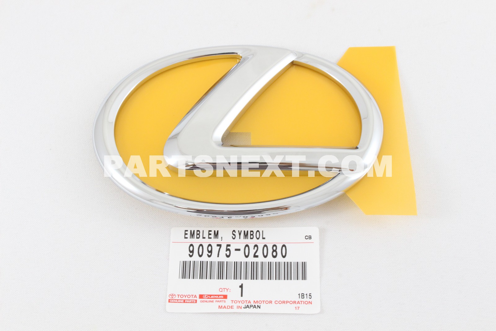 Toyota :: 90975-02080 EMBLEM, RADIATOR GRILLE (OR FRONT PANEL)