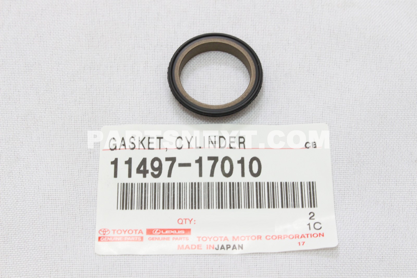 Toyota :: 11497-17010 GASKET, CYLINDER BLOCK OIL HOLE