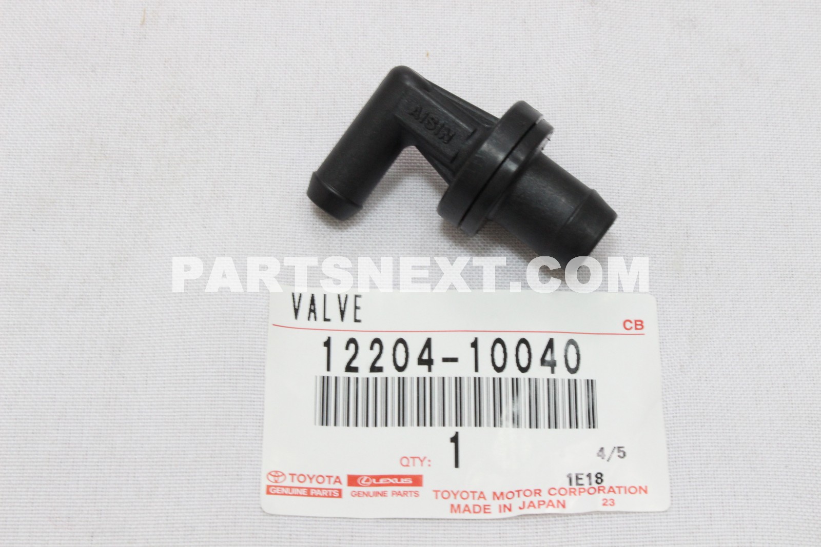 Toyota :: 12204-10040 VALVE SUB-ASSY, VENTILATION