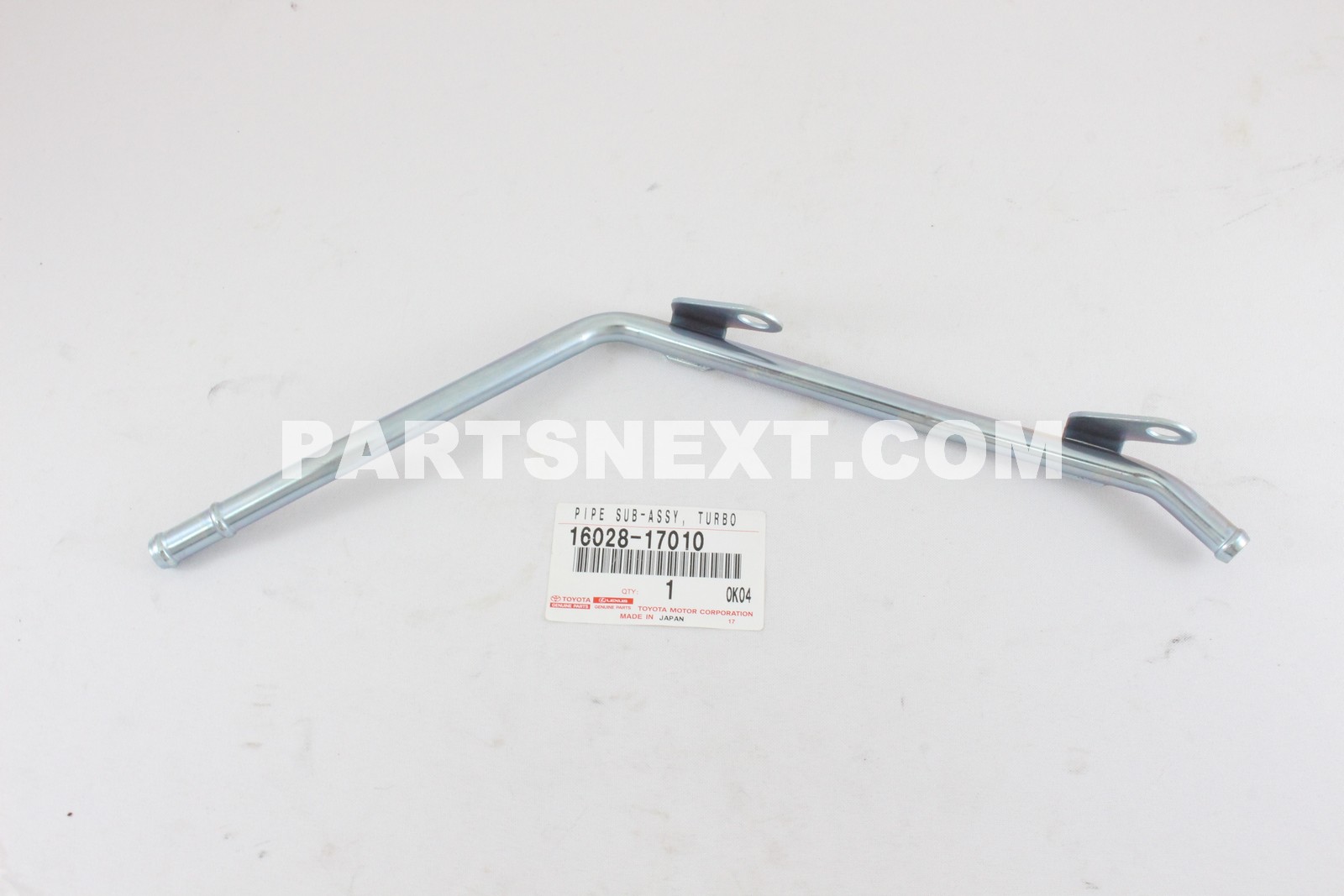 Toyota :: 16028-17010 PIPE SUB-ASSY, TURBO WATER, NO.2