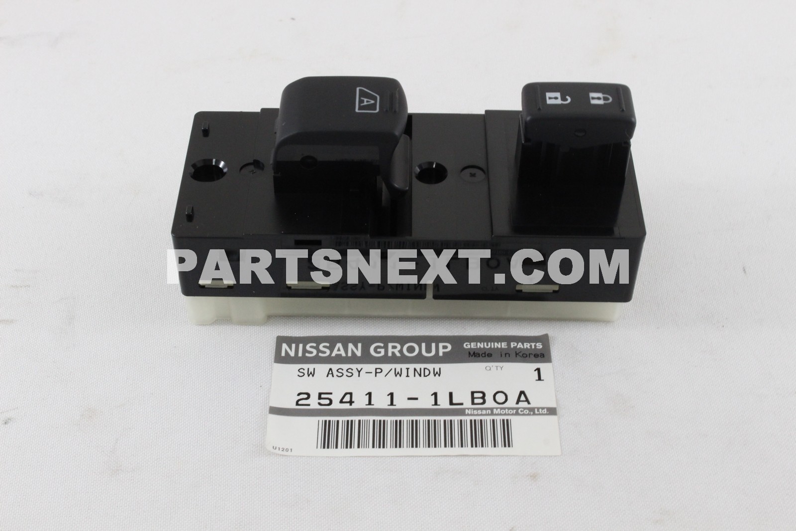 Nissan :: 25411-1LB0A SWITCH ASSY-POWER WINDOW,ASSIST