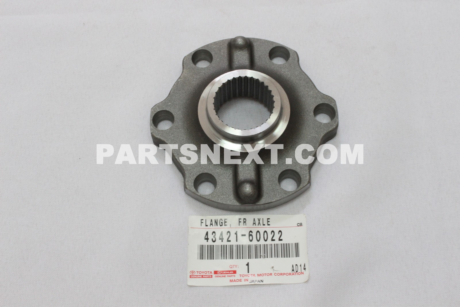 Toyota :: 43421-60022 FLANGE, FRONT AXLE OUTER SHAFT