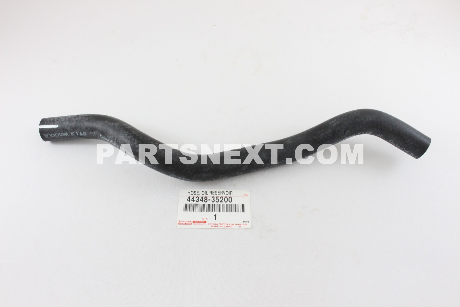 Toyota :: 44348-35200 HOSE, OIL RESERVOIR TO PUMP, NO.1