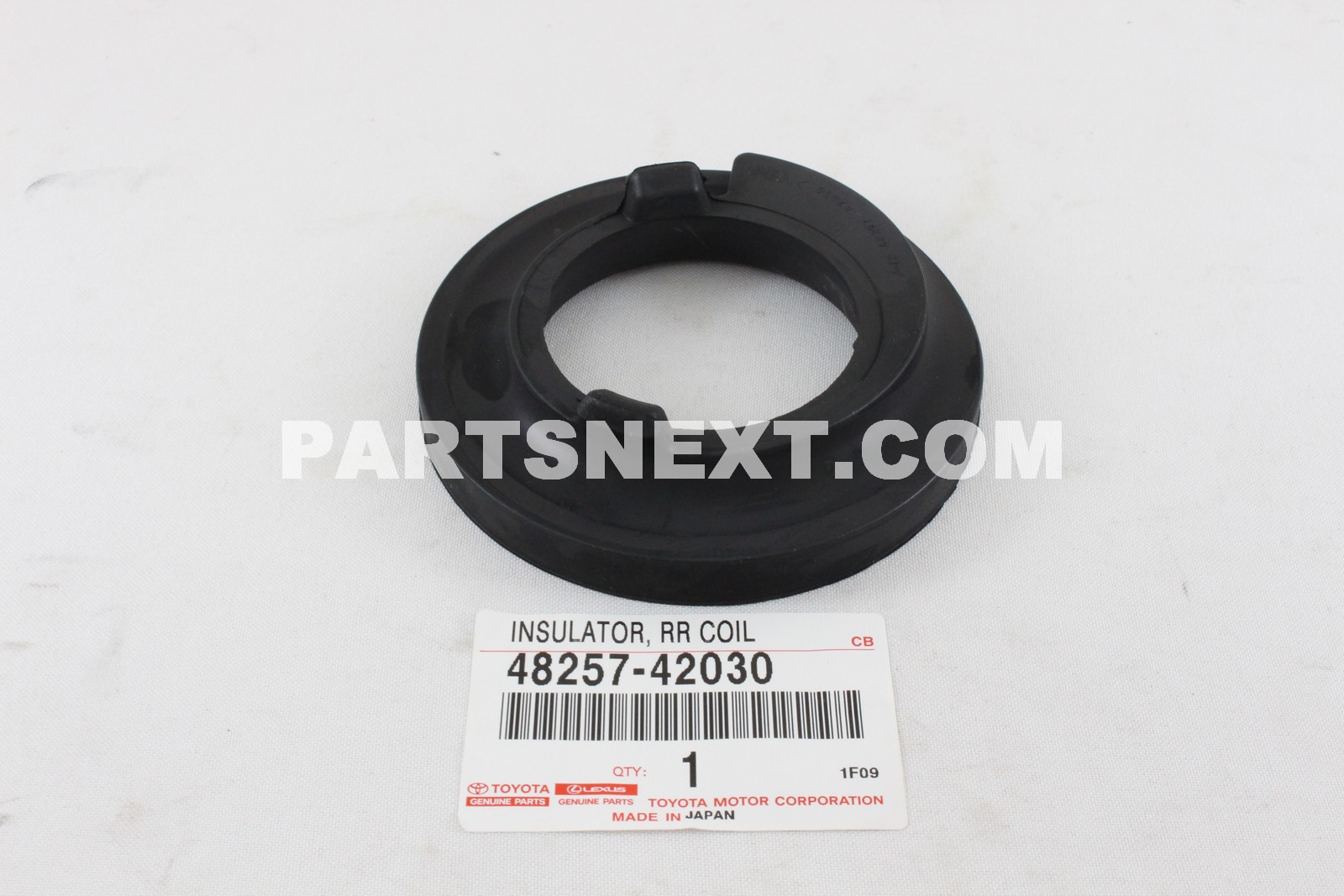 Toyota :: 48257-42030 INSULATOR, REAR COIL SPRING, UPPER, RH/LH