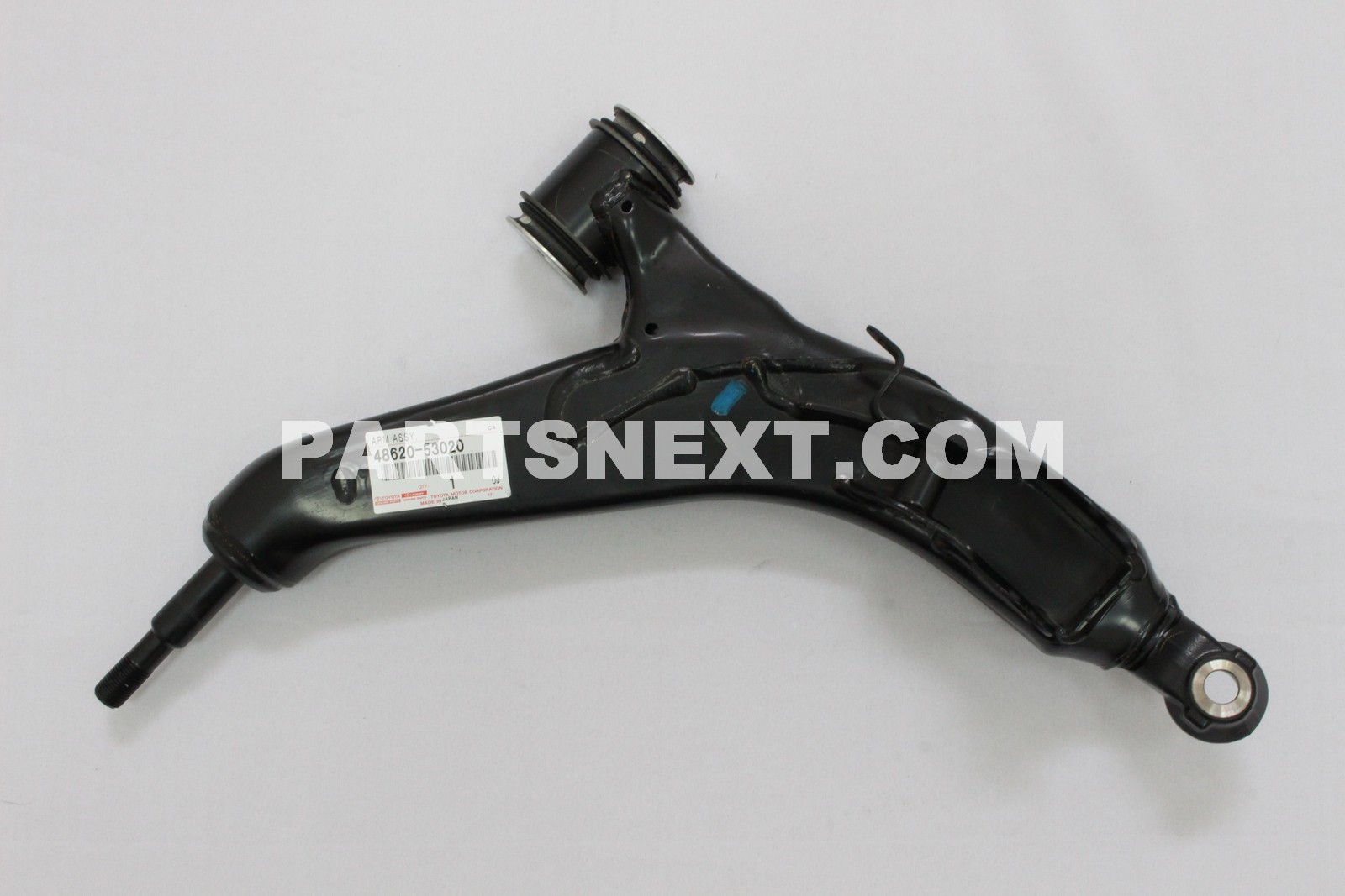 Toyota :: 48620-53020 ARM ASSY, FRONT SUSPENSION, LOWER RH