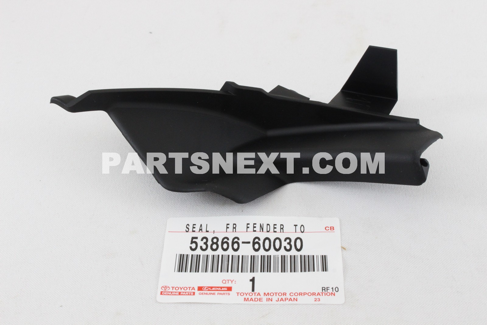 Toyota :: 53866-60030 SEAL, FRONT FENDER TO COWL SIDE, RH
