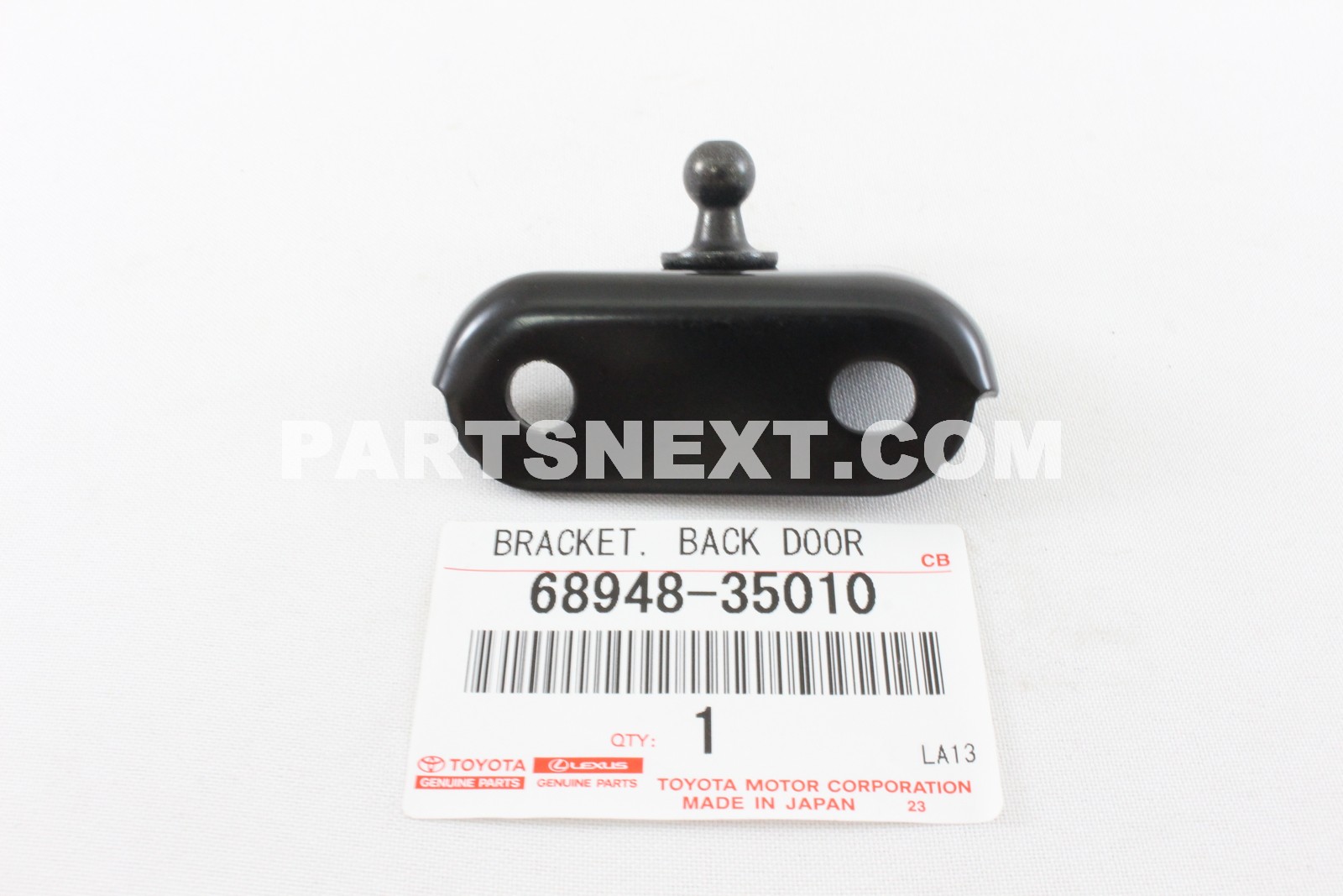 Toyota :: 68948-35010 BRACKET, BACK DOOR DAMPER STAY, LOWER LH