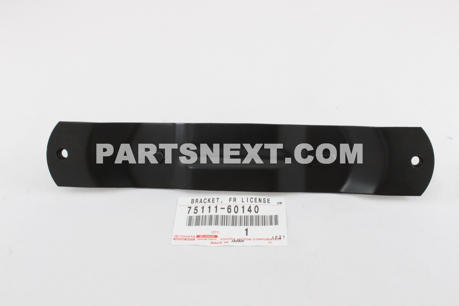 Toyota :: 75111-60140 BRACKET, FRONT LICENSE PLATE