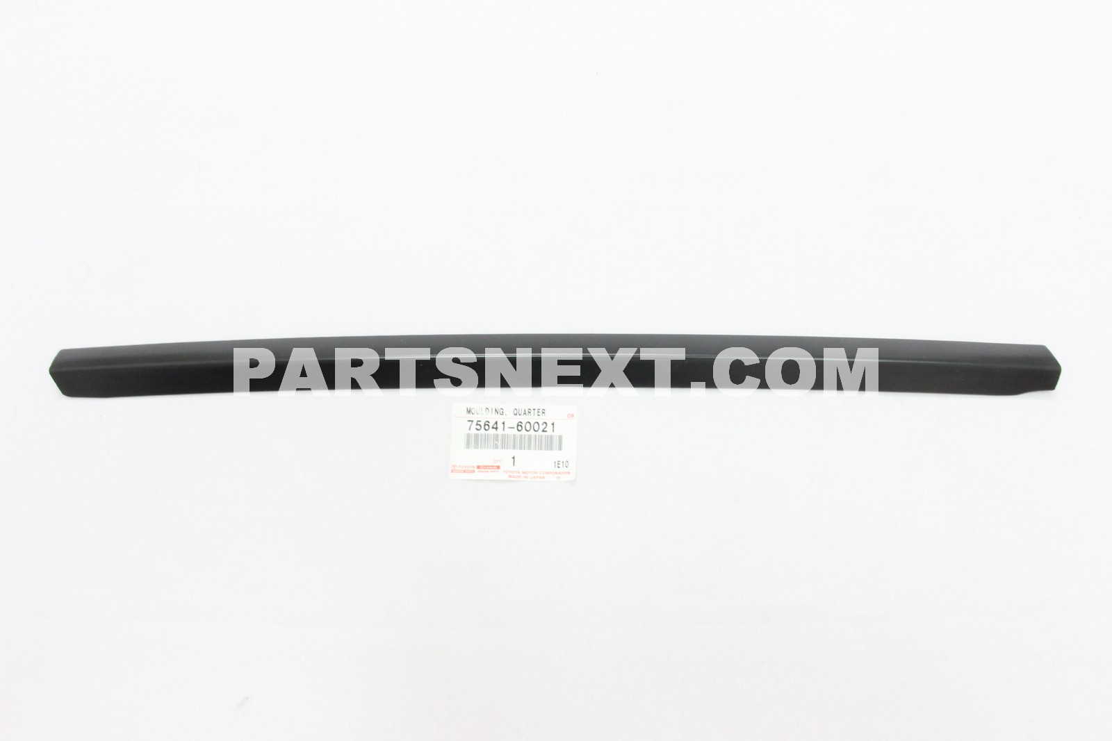 Toyota :: 75641-60021 MOULDING,QUARTER WINDOW,OUTSIDE FRONT RH