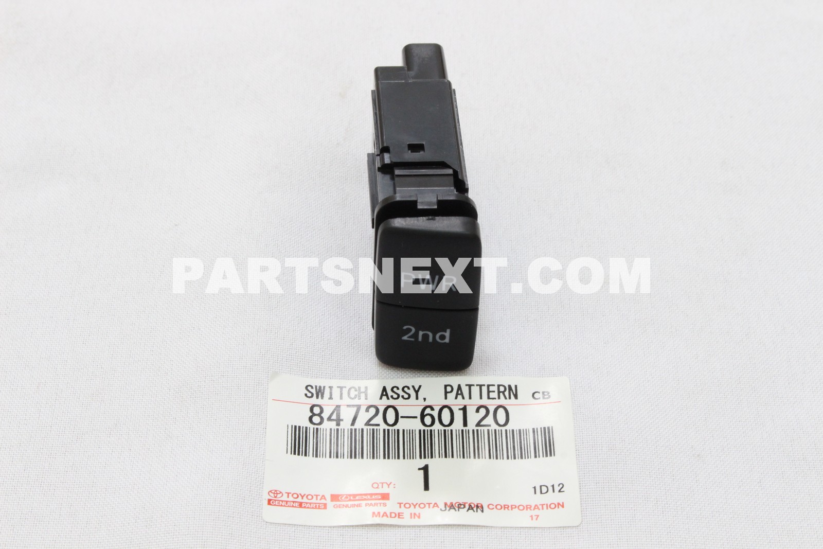 Toyota :: 84720-60120 SWITCH ASSY, PATTERN SELECT