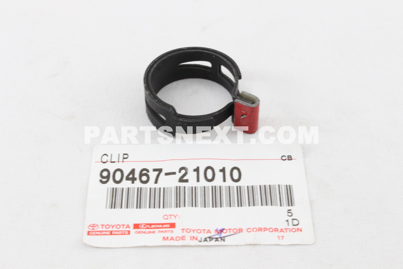 Toyota :: 90467-21010 CLAMP OR CLIP (FOR WATER HOSE)