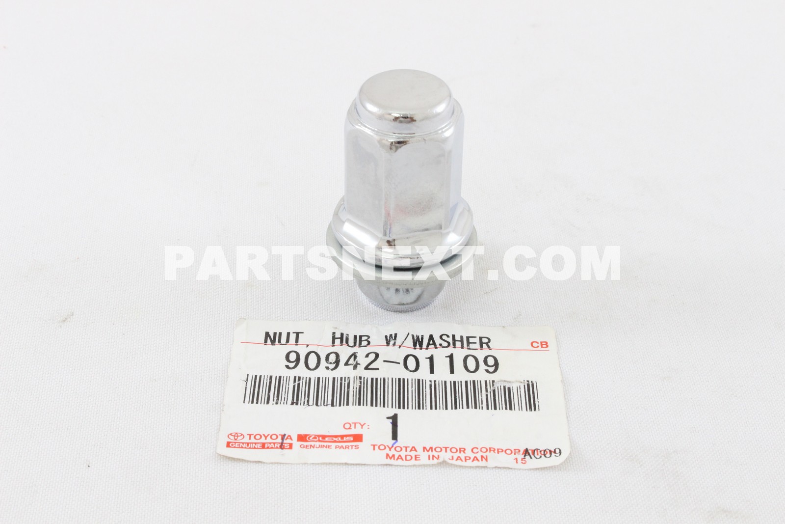 Toyota :: 90942-01109 NUT, HUB (FOR AXLE)