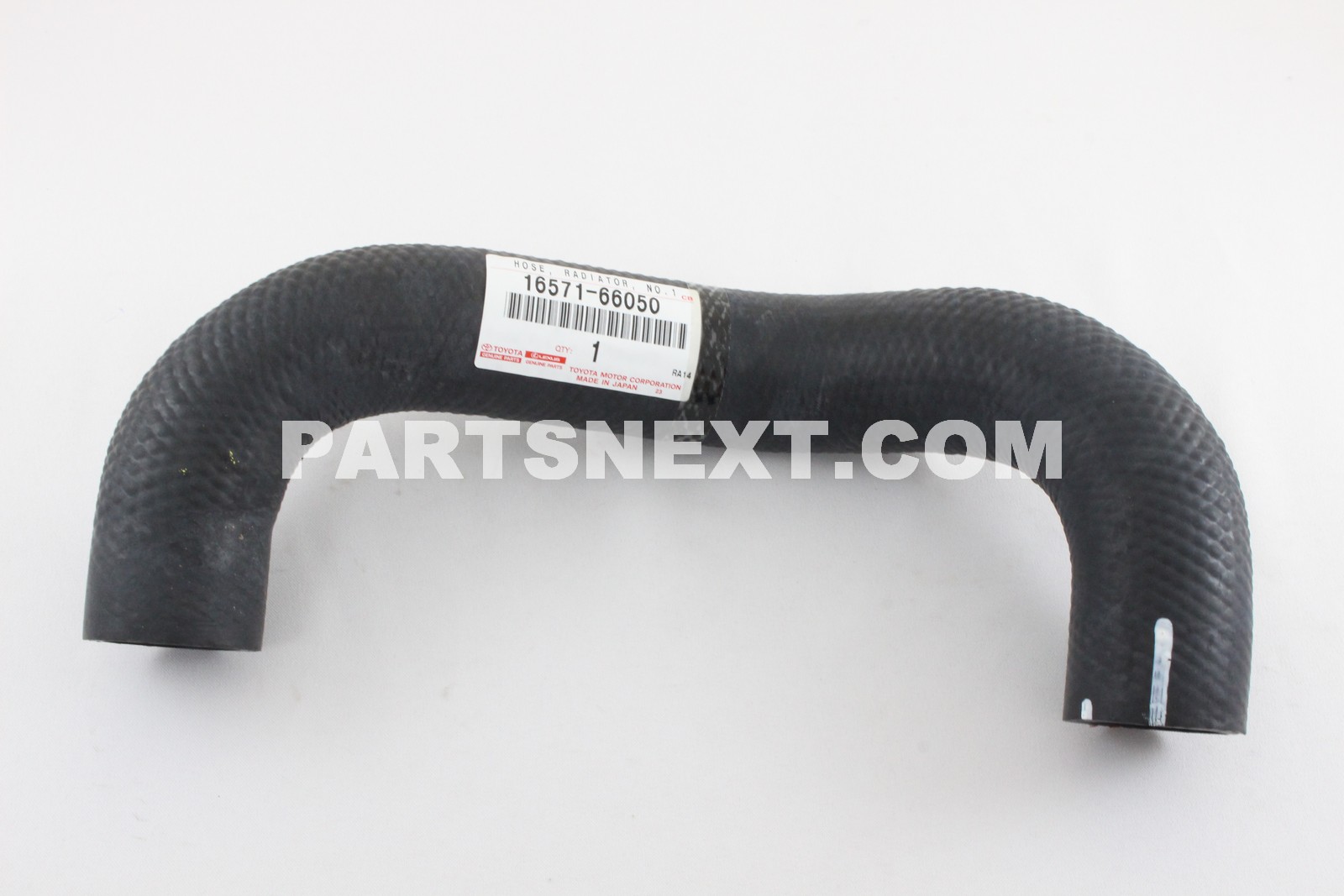 Toyota :: 16571-66050 HOSE, RADIATOR, NO.1
