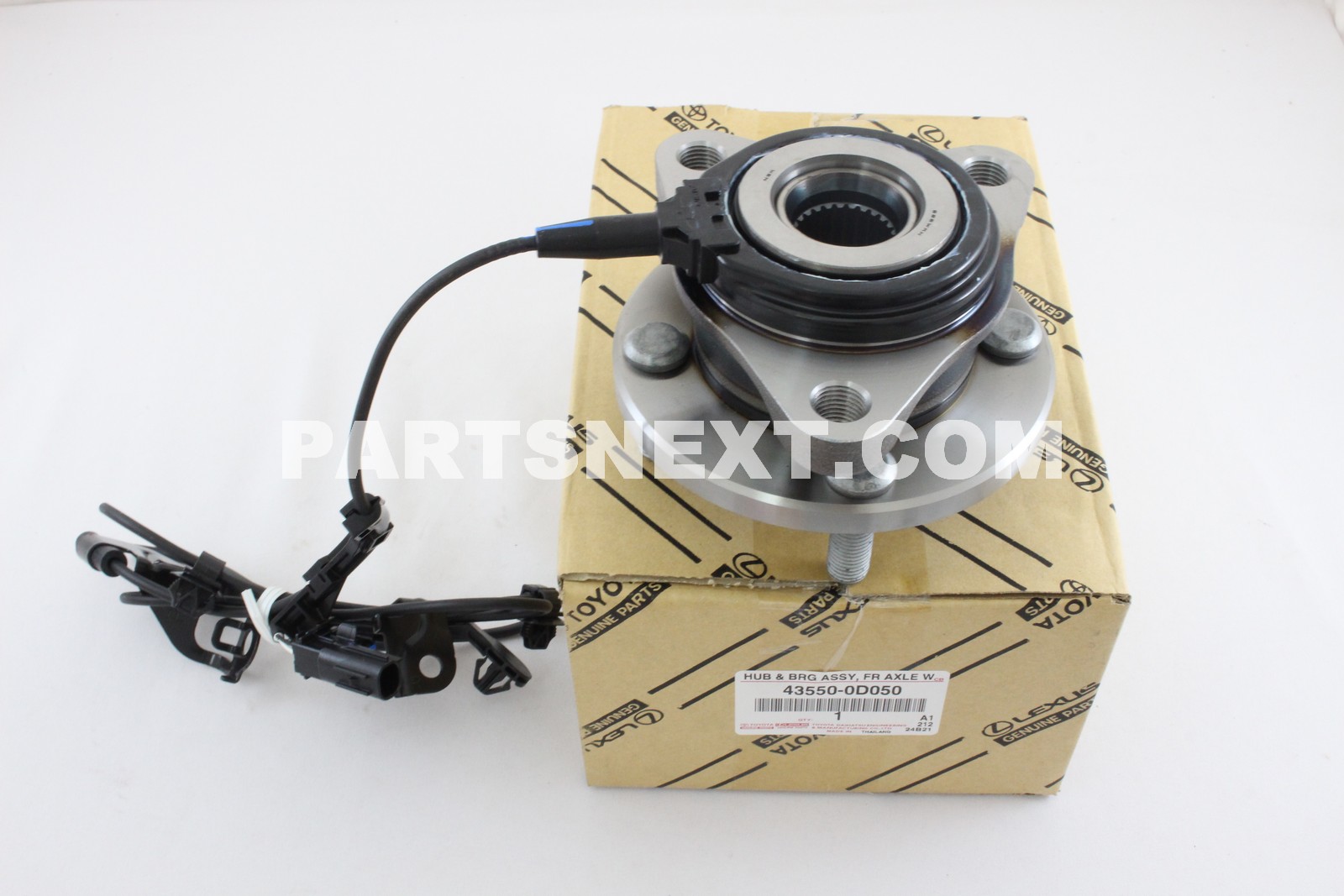 Toyota :: 43550-0D050 HUB SUB-ASSY, FRONT AXLE, RH