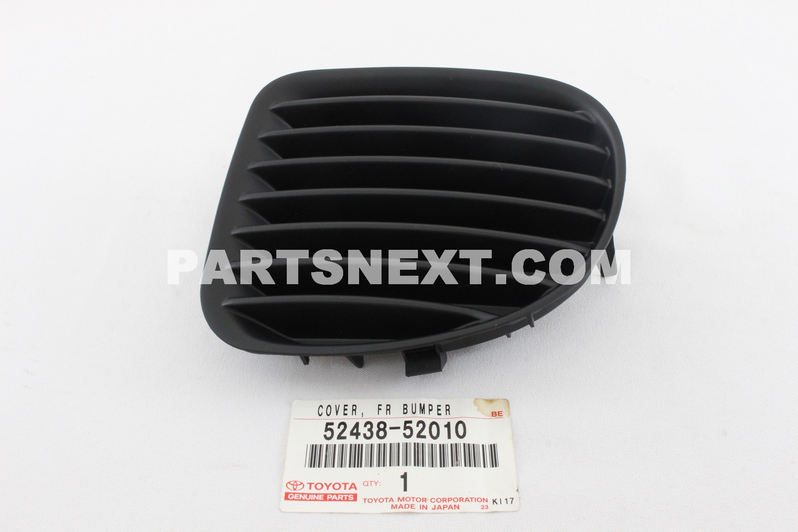 Toyota :: 52438-52010 COVER, FRONT BUMPER GUARD, LH