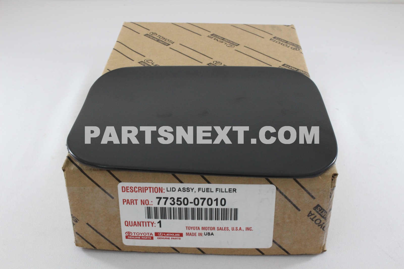 Toyota :: 77350-07010 LID ASSY, FUEL FILLER OPENING