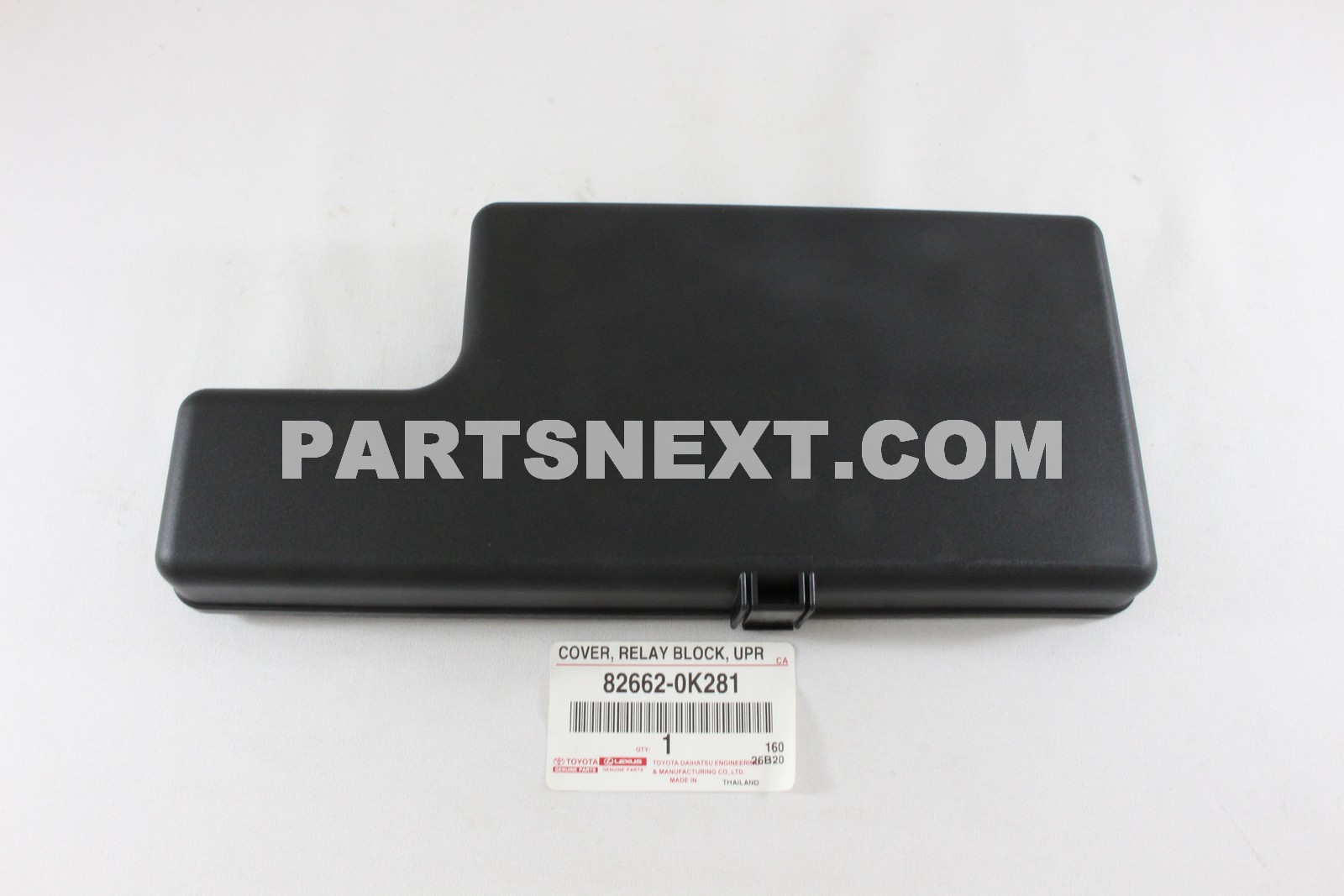 Toyota :: 82662-0K281 COVER, RELAY BLOCK, UPPER, NO.1