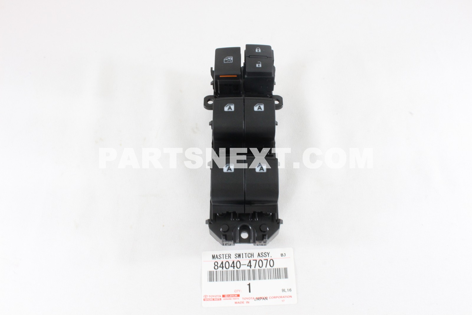 Toyota :: 84040-47070 MASTER SWITCH ASSY
