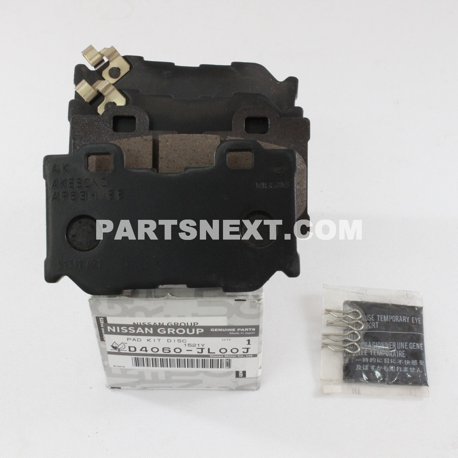 Nissan :: D4060-JL00J PAD KIT-DISC BRAKE