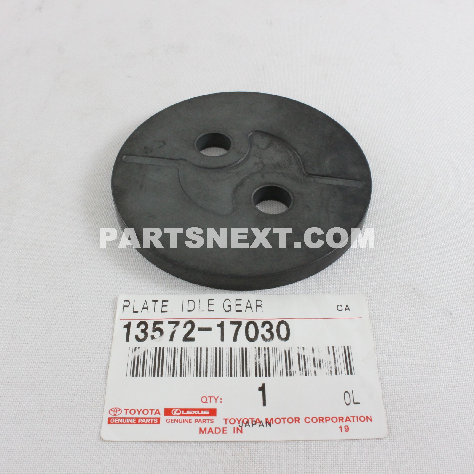 Toyota :: 13572-17030 PLATE, IDLE GEAR THRUST