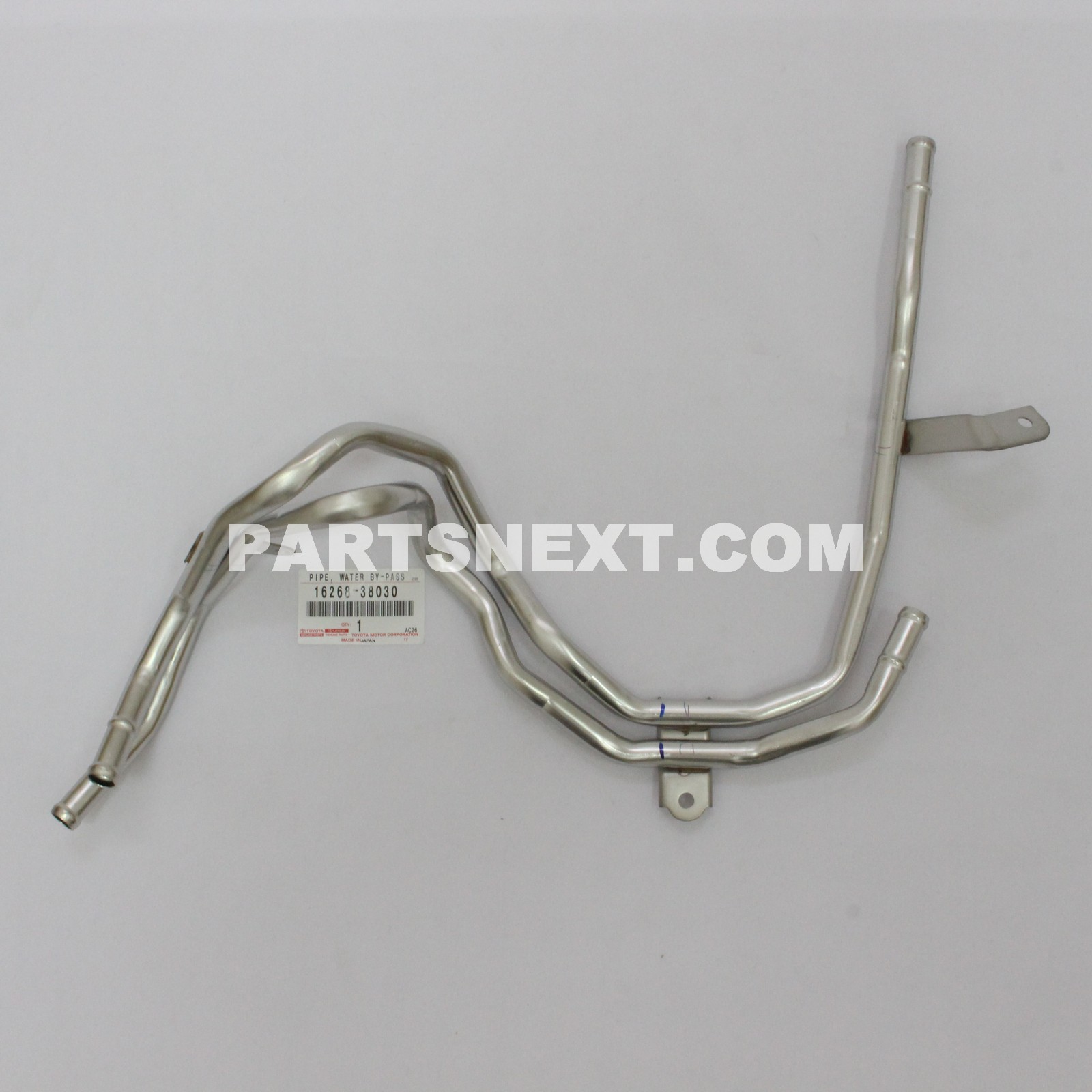Toyota :: 16268-38030 PIPE, WATER BY-PASS