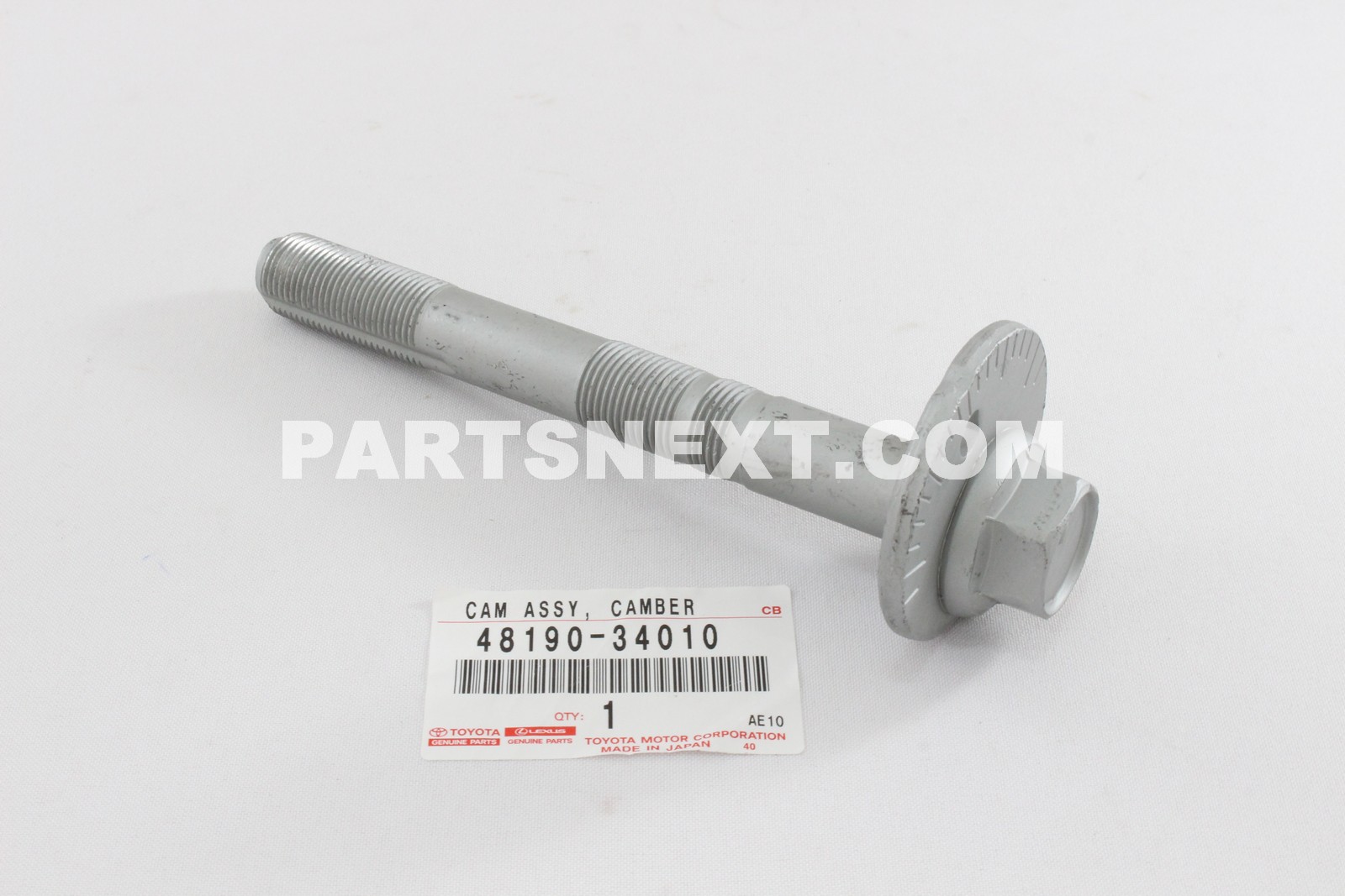 Toyota :: 48190-34010 CAM ASSY, CAMBER ADJUST, RH/LH