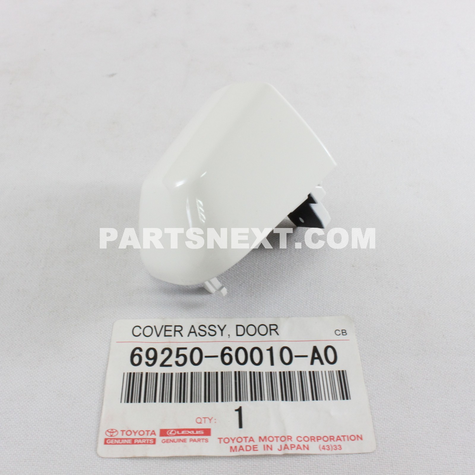 Toyota :: 69250-60010-A0 COVER, REAR DOOR OUTSIDE HANDLE, RH/LH
