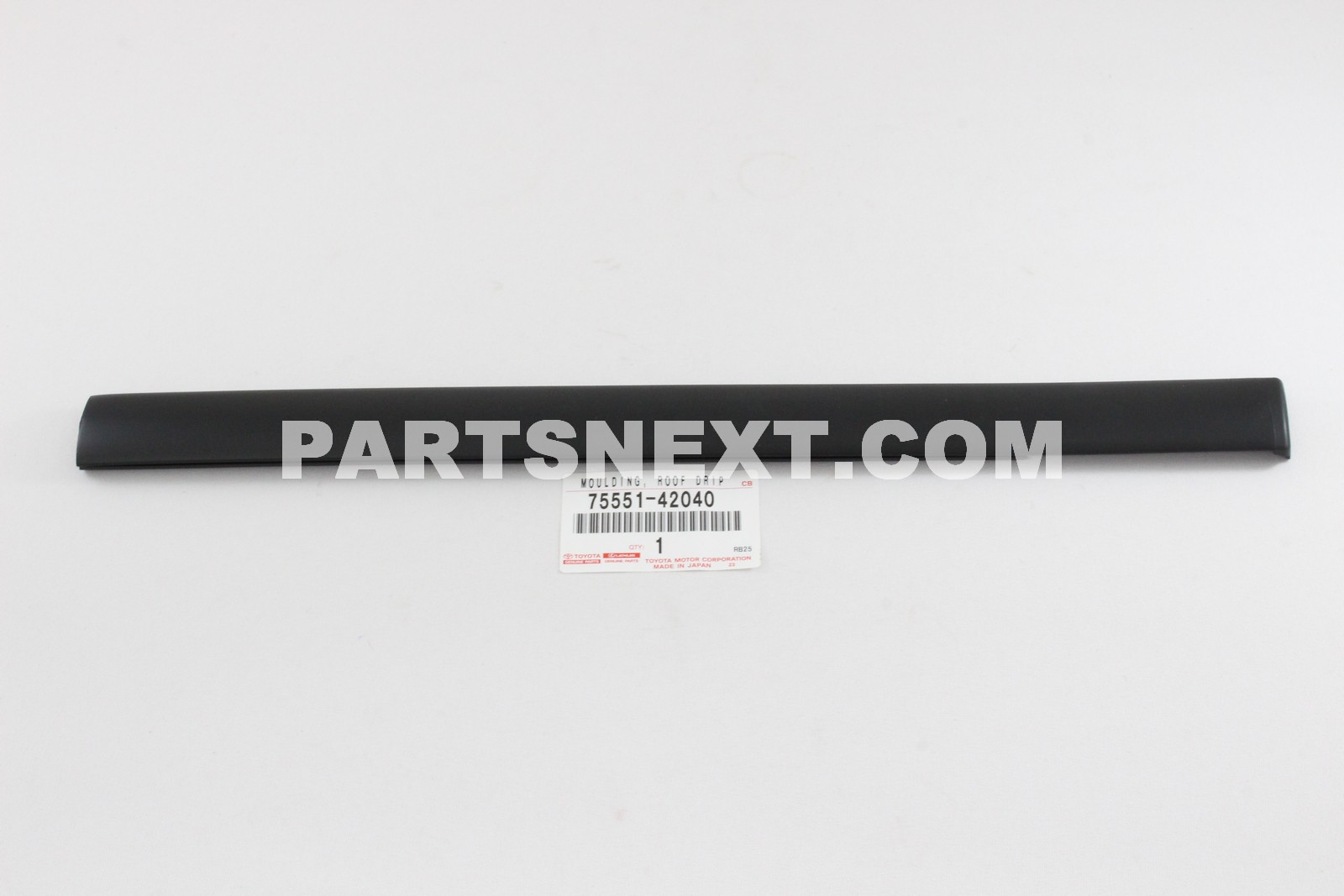 Toyota :: 75551-42040 MOULDING, ROOF DRIP SIDE FINISH, RH